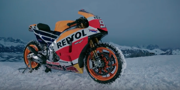 Video of the Day: Marc Marquez - MotoGP Snow Ride - Extended Version | VJ